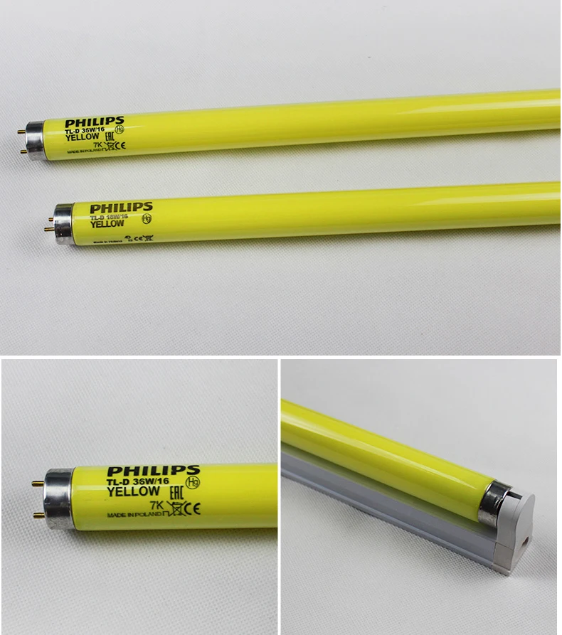 Philips Yellow Safety Light Tube - 36W/16 18W Soft White