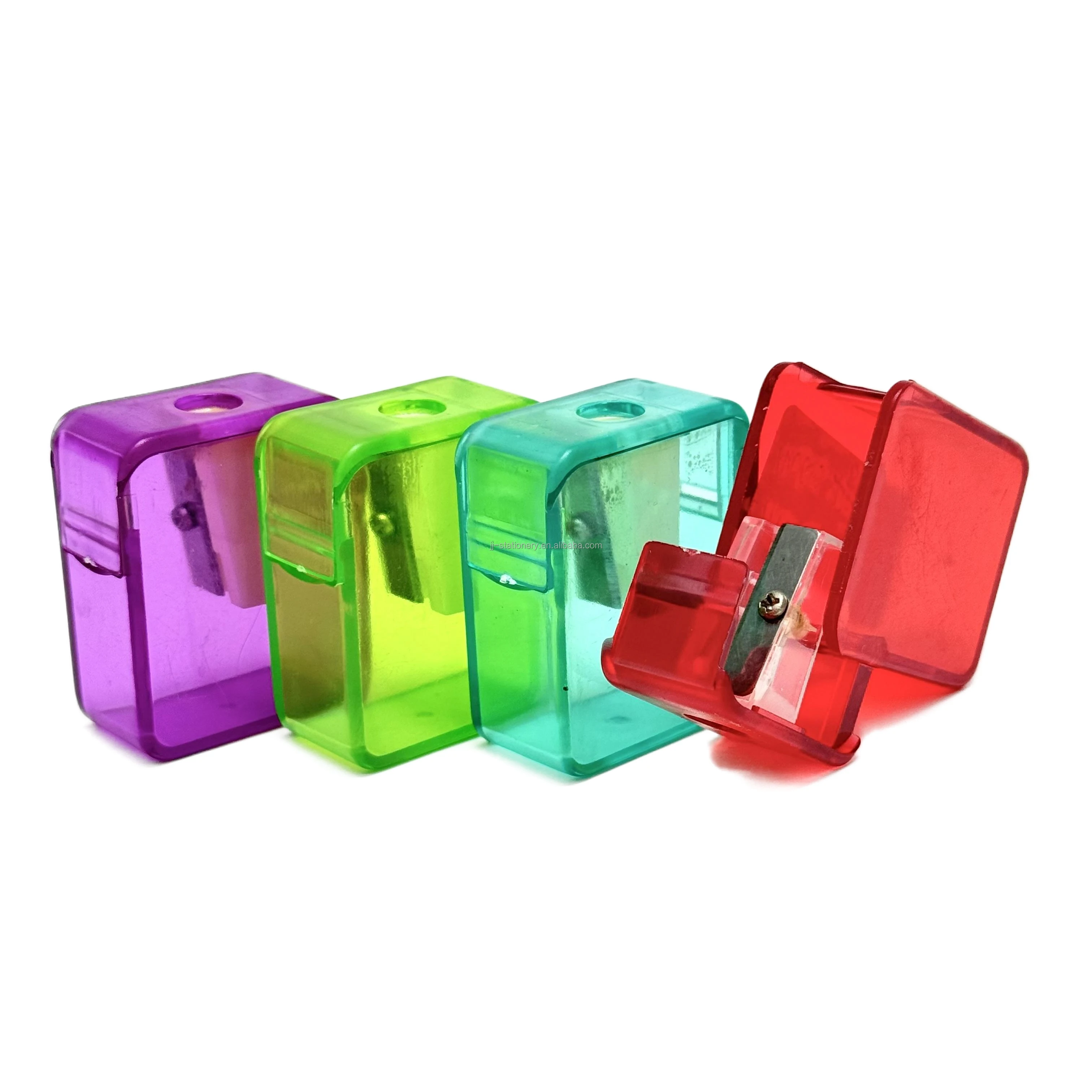 H-TONE Transparent New Design Cheap Contrasting Color Pencil Sharpener ...