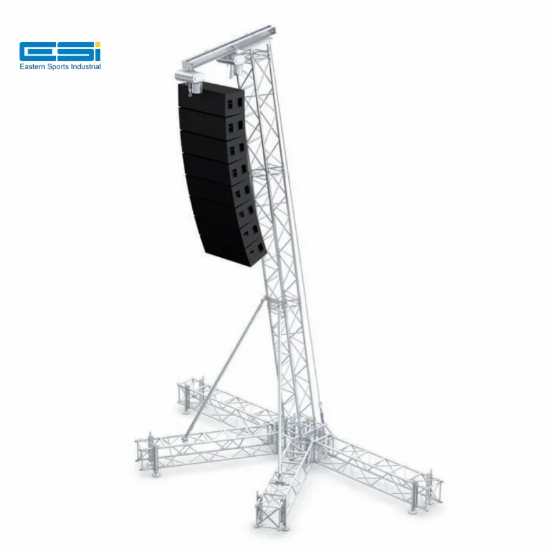 Esi Speaker Lift Ground Support Tower Aluminum Lighting Truss System ...