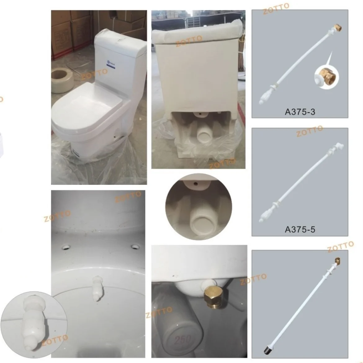 Bathroom Toilets P-trap S-trap Commode Wc One Piece Bidet Toilet ...