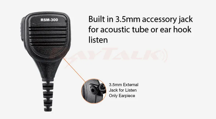 Police Shoulder Mic Handsfree Speaker Microphone For Walkie Talkie ...