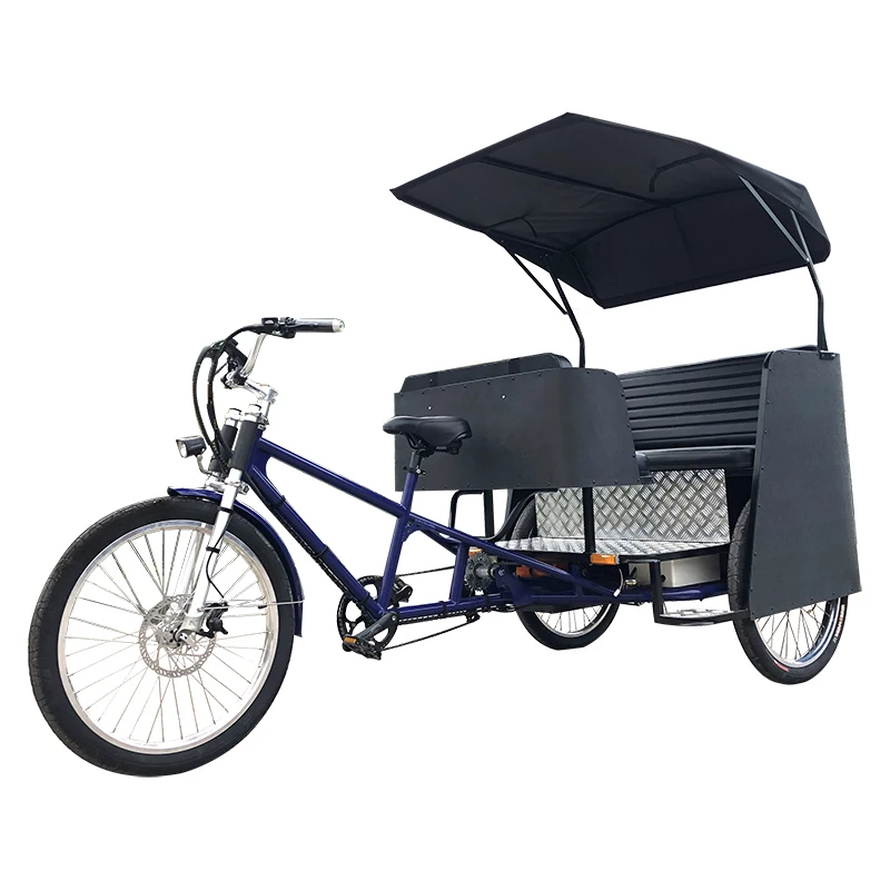 5 Seats 500watt Motor City Touring Electric Pedicab 3 Wheels Adult ...