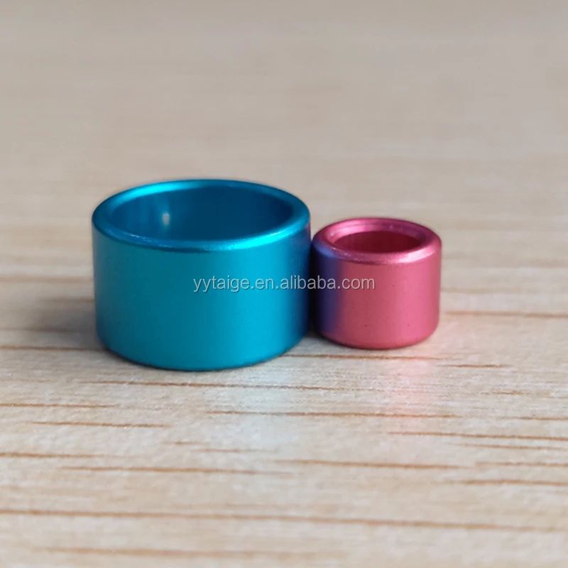 Customizable Aluminium Love Bird Foot Rings with Laser Engraving