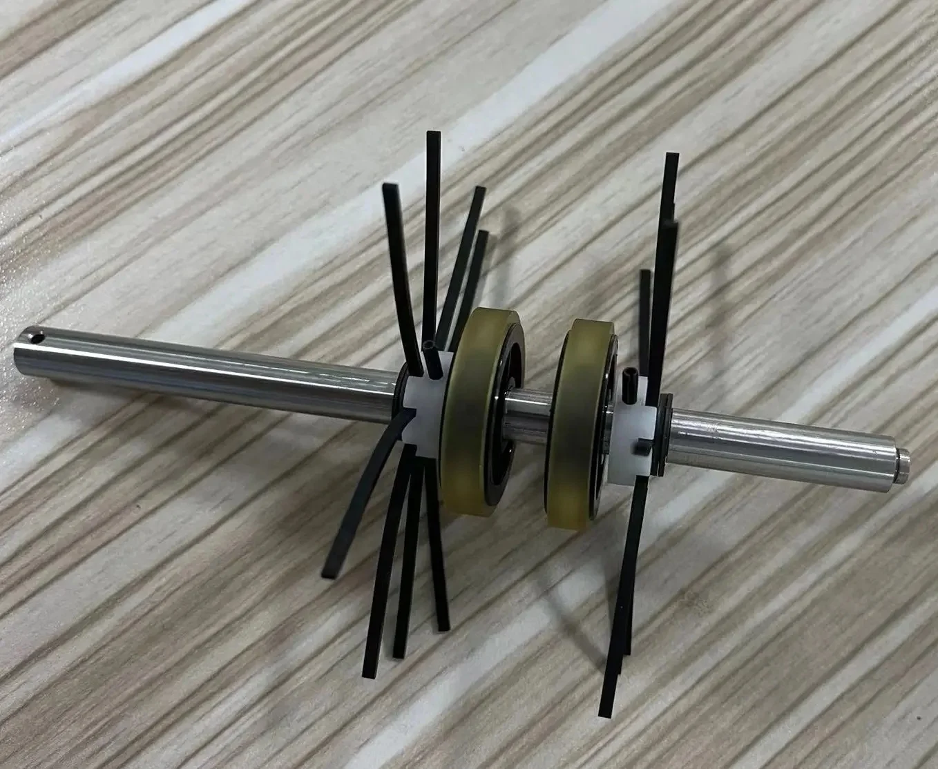 ATM Machine Parts Fujitsu F56 Presenter Transport Shaft Rear Base Cash ...