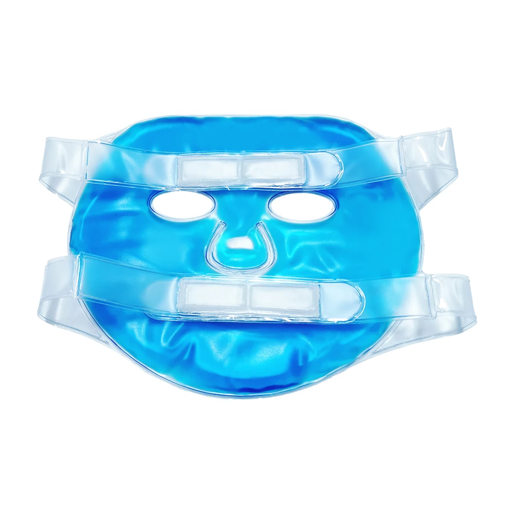 Free Sample Beauty Care Reusable Soft Material Frozen Gel Full Face ...