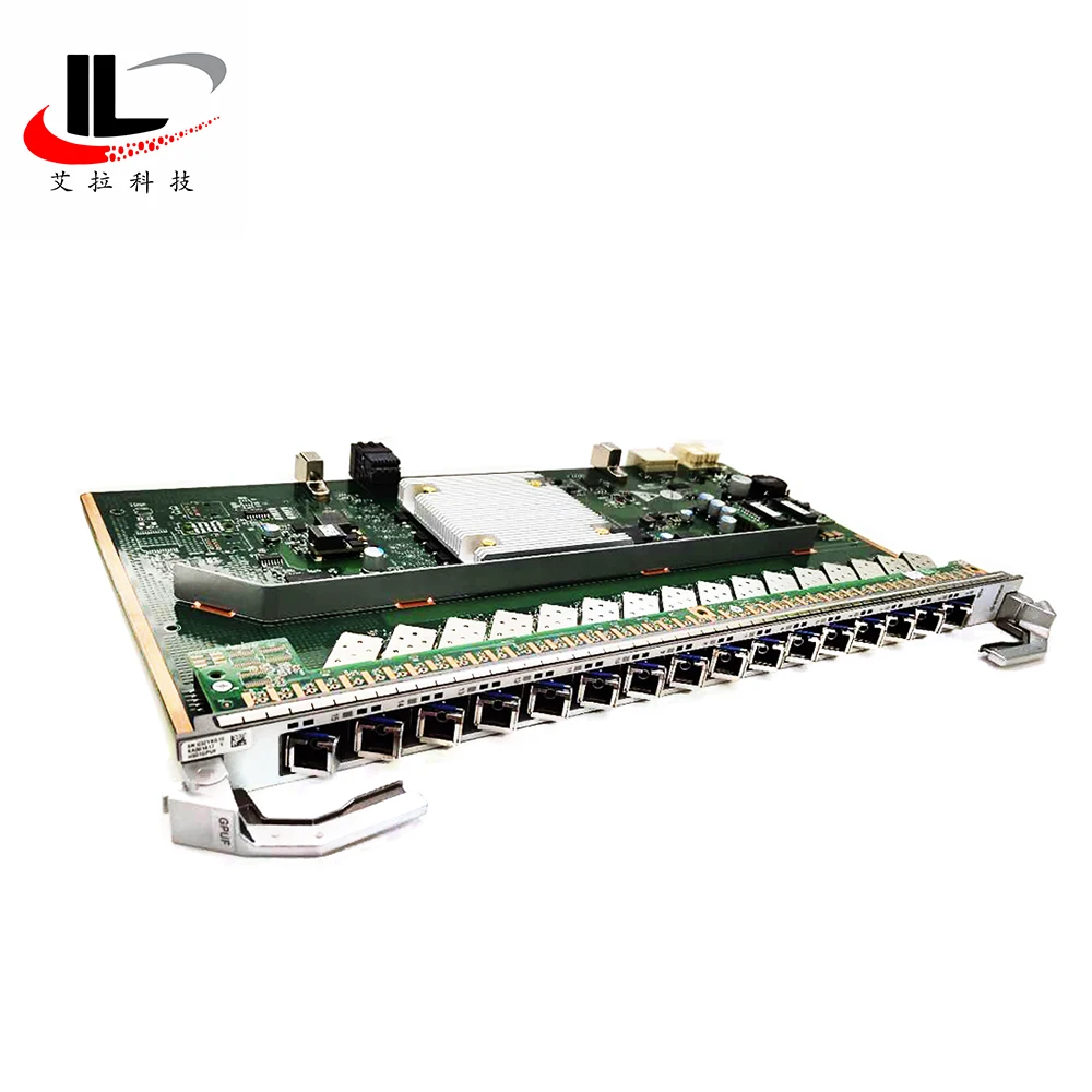Gpon Olt Service Board 16 Ports With 16 C++ Sfp Module Gpuf For Huawei ...