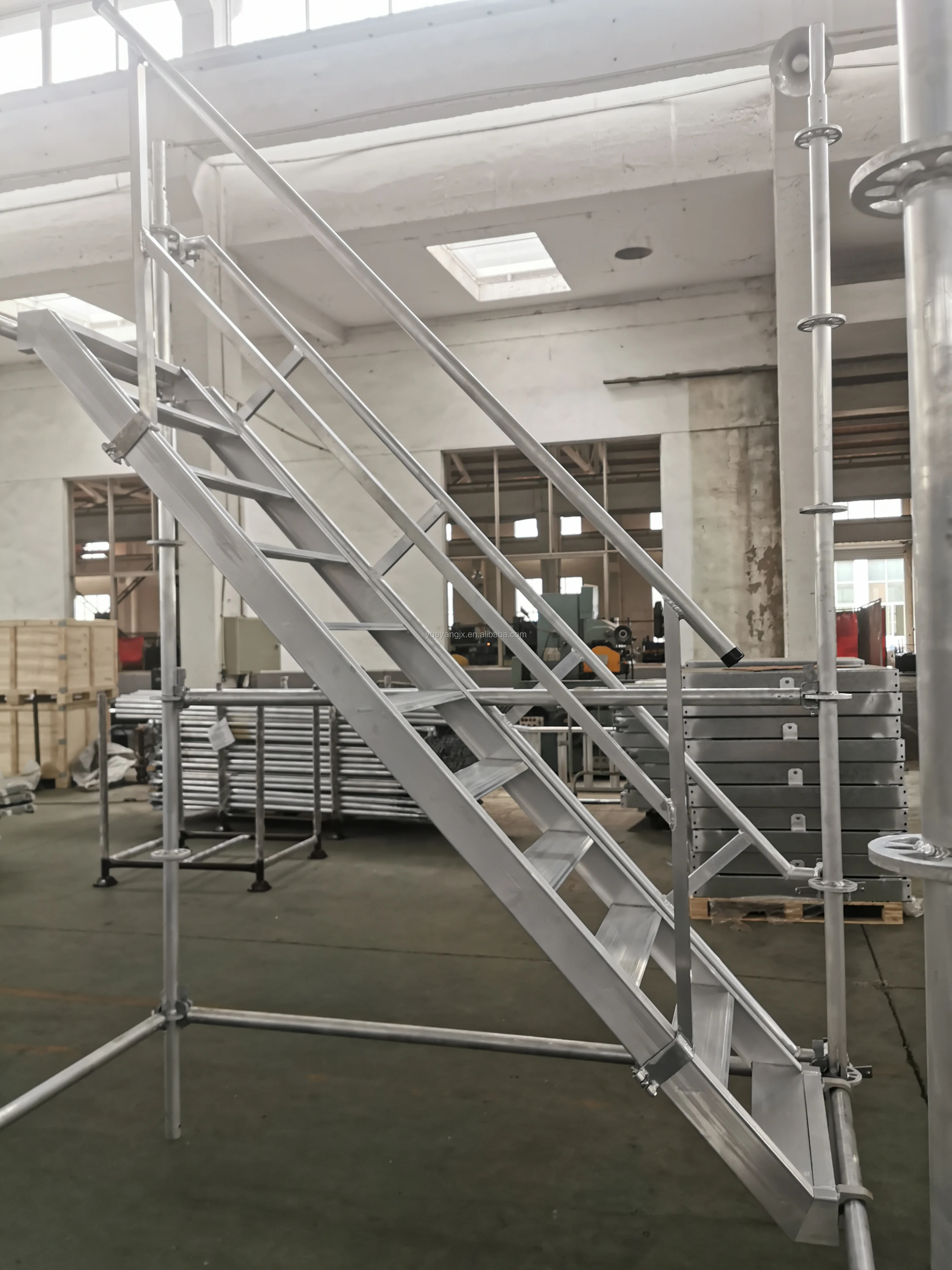 Aluminium Scaffolding Stair For Construction Use - Buy Scaffolding ...