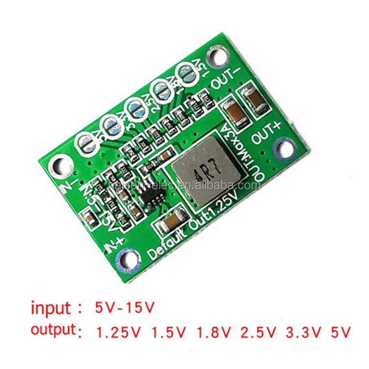 Haisen Ca-1235 Adjustable Buck Power Module 1.25v 1.5 1.8 2.5 3.3 5v ...
