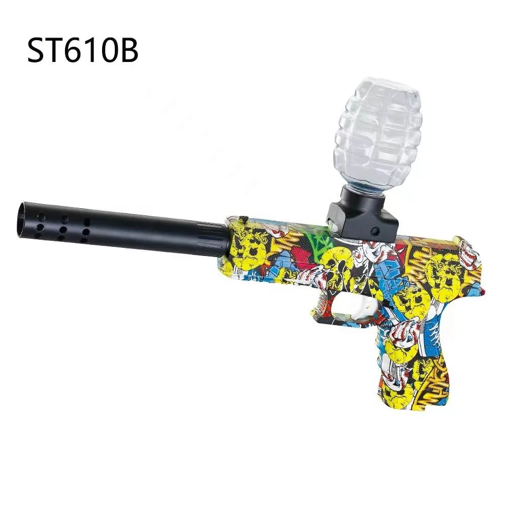 Gel Blaster Water Bullet Real Gun Toy Shooting Game For Kids And ...