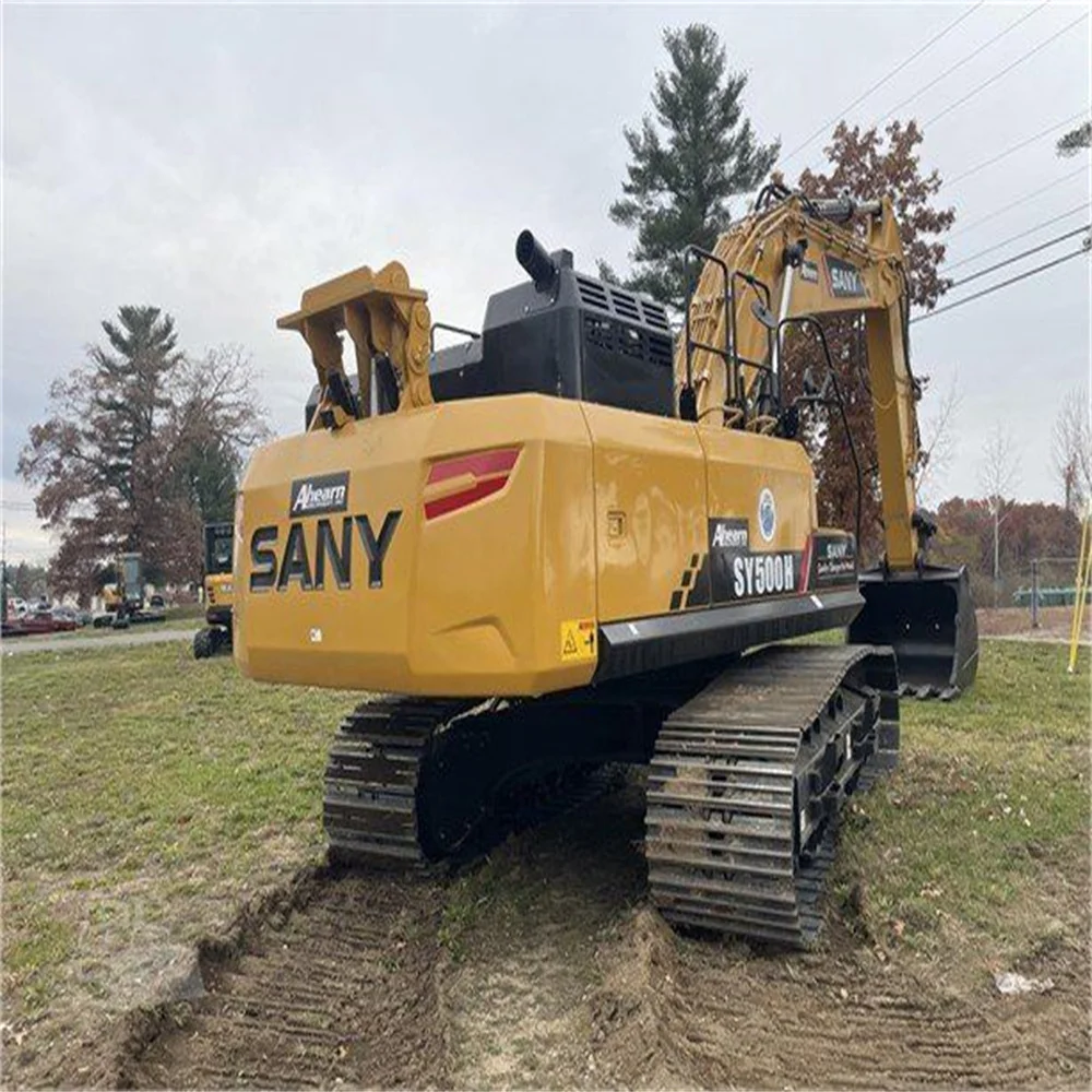 Second Hand Construction Equipment Sany Sy500-h Excavator 50 Ton Large ...