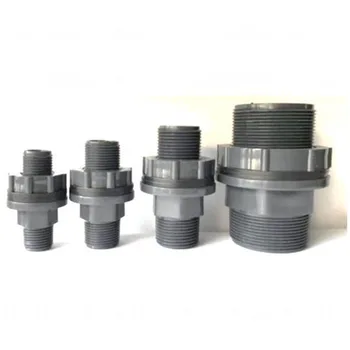 Pvc Bulkhead Tank Fitting With Epdm Gasket - Buy Pvc Bulkhead Tank ...