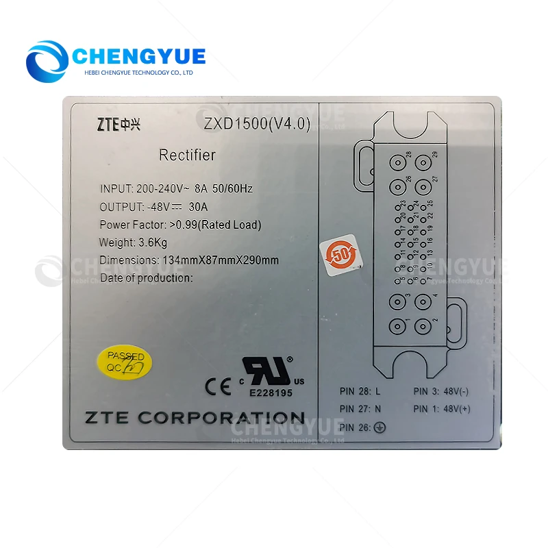 zte rectifier module zxd1500 4.0 telelcom power 48v rectifier 1500w ...