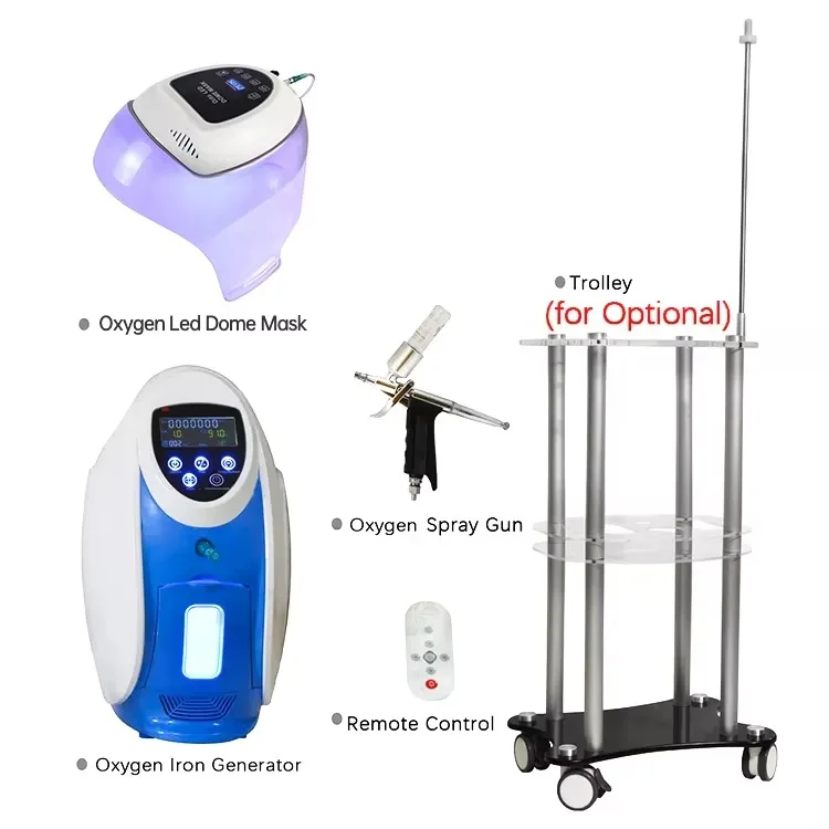 New Desktop 7 Colors Korea O2toDerm Oxygen Facial Machine O2derm ...