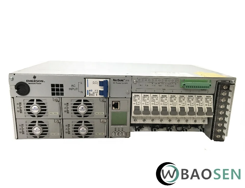 艾emerson 埃默森 Netsure 211 C46 整流器系统 48v 直流电源 - Buy 艾emerson 埃默森整流器系统，48 ...