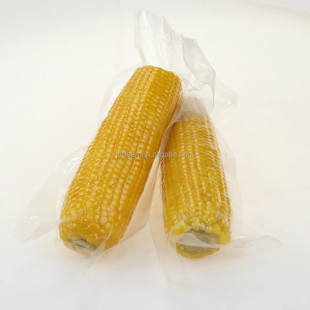 Chinese Original Flavor Corn Snacks Vacuum Packed Single Cob Yellow ...