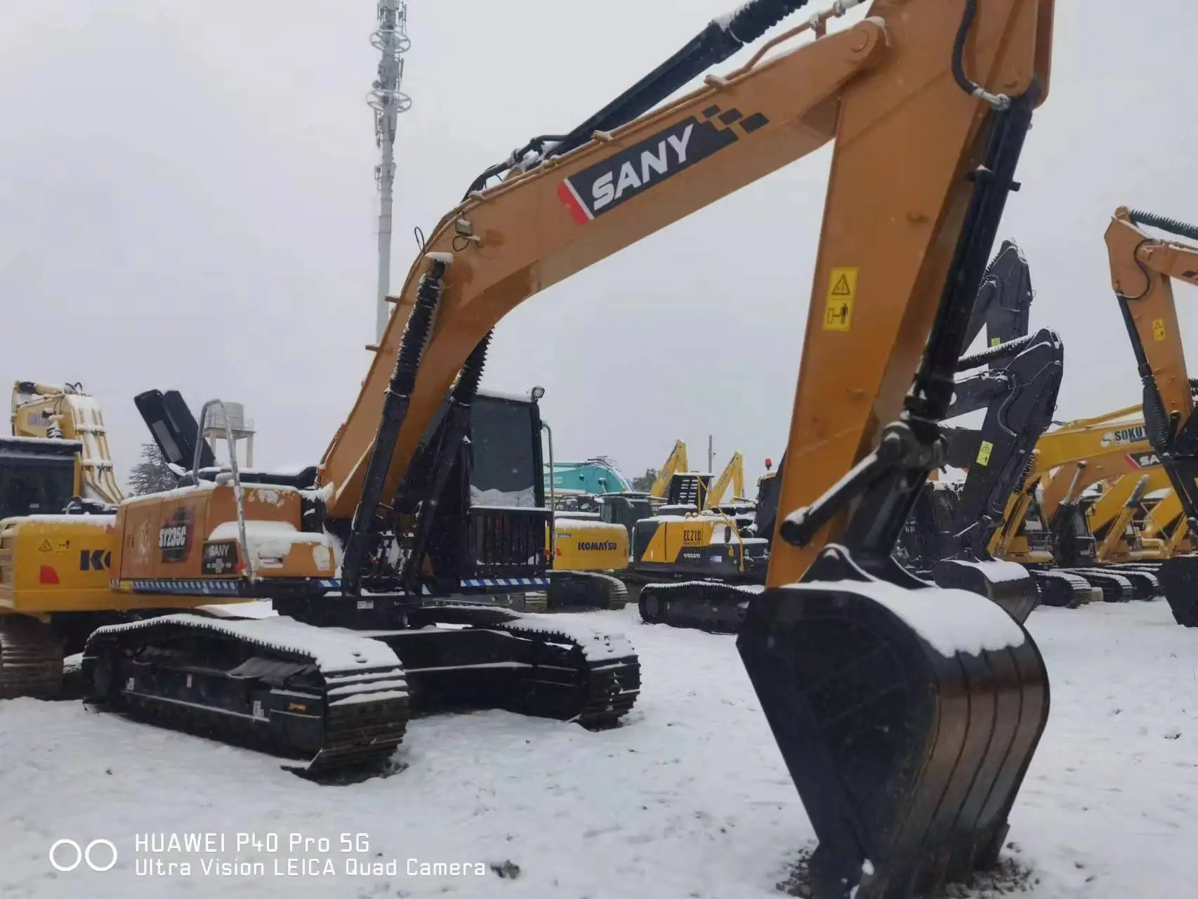 Chinese Excavator Used Sany Sy 215c Sy235c Excavator Sany Sy235cpro ...