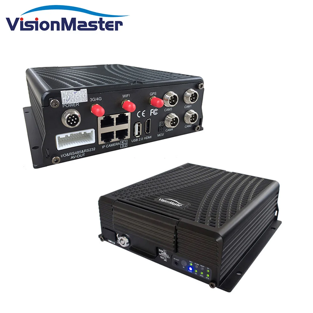 Nvr Vm-3004-hybrid Series With Mobile Dvr 4g 4 Channel Cctv Dvr Camera ...