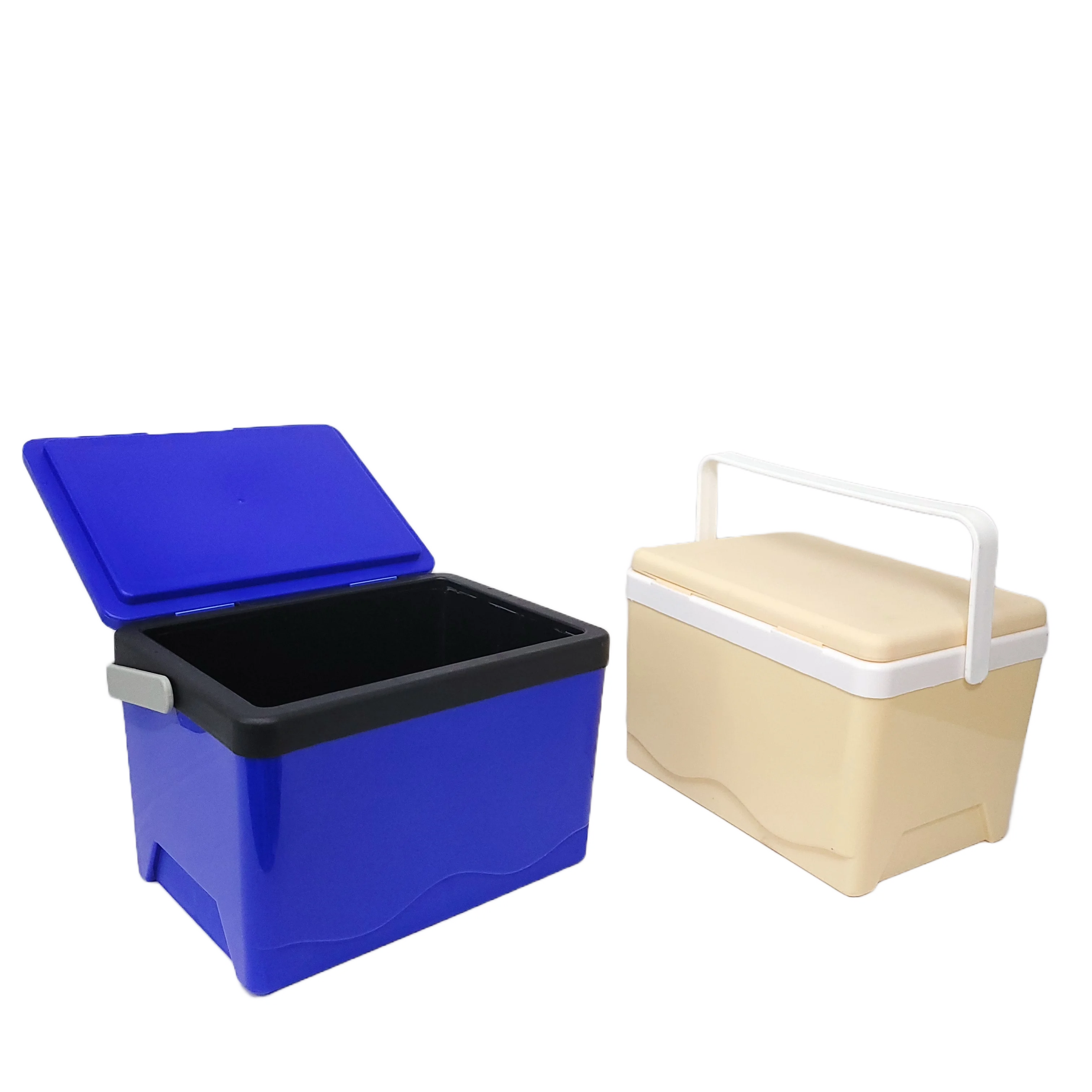 Cooler Box 10l Outdoor Ice Chest Beverage Insulated Cooling Box Plastic ...