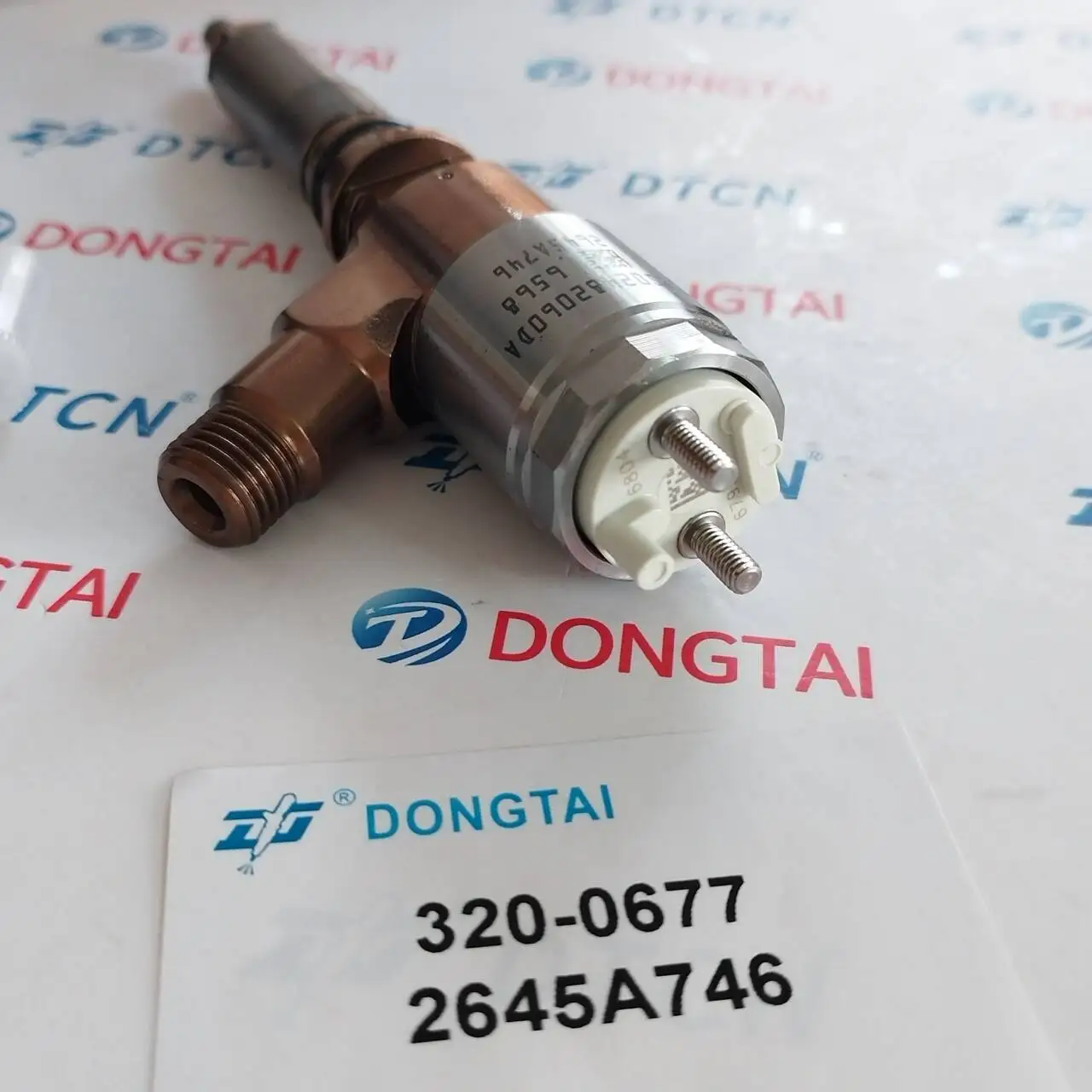 Cat 320d Series Diesel Fuel Injector 320-0677,2645a746 For Cat 323d C6 ...