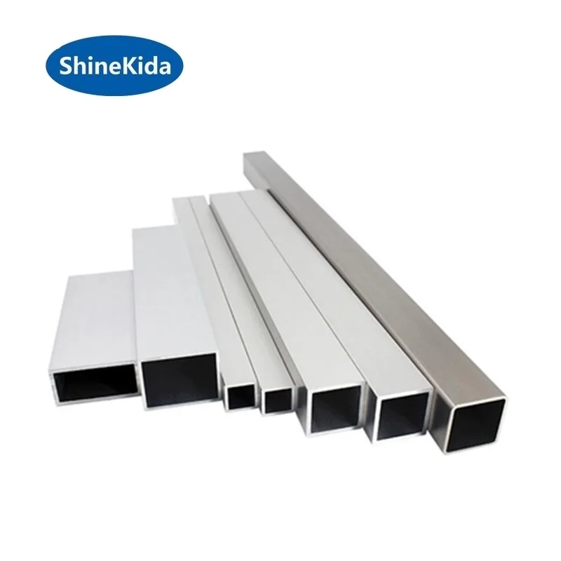 Aluminium Rectangular Tube with Round Corner - 6000 Series
