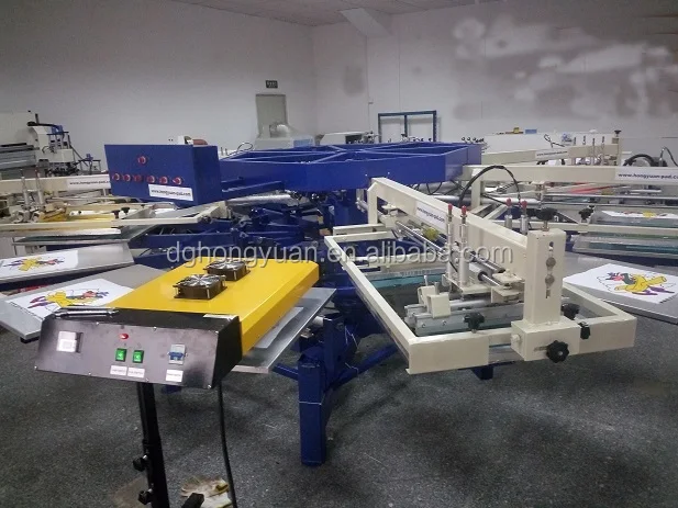Best Price 6 Color Automatic Octopus Printing Machine For T Shirt - Buy ...