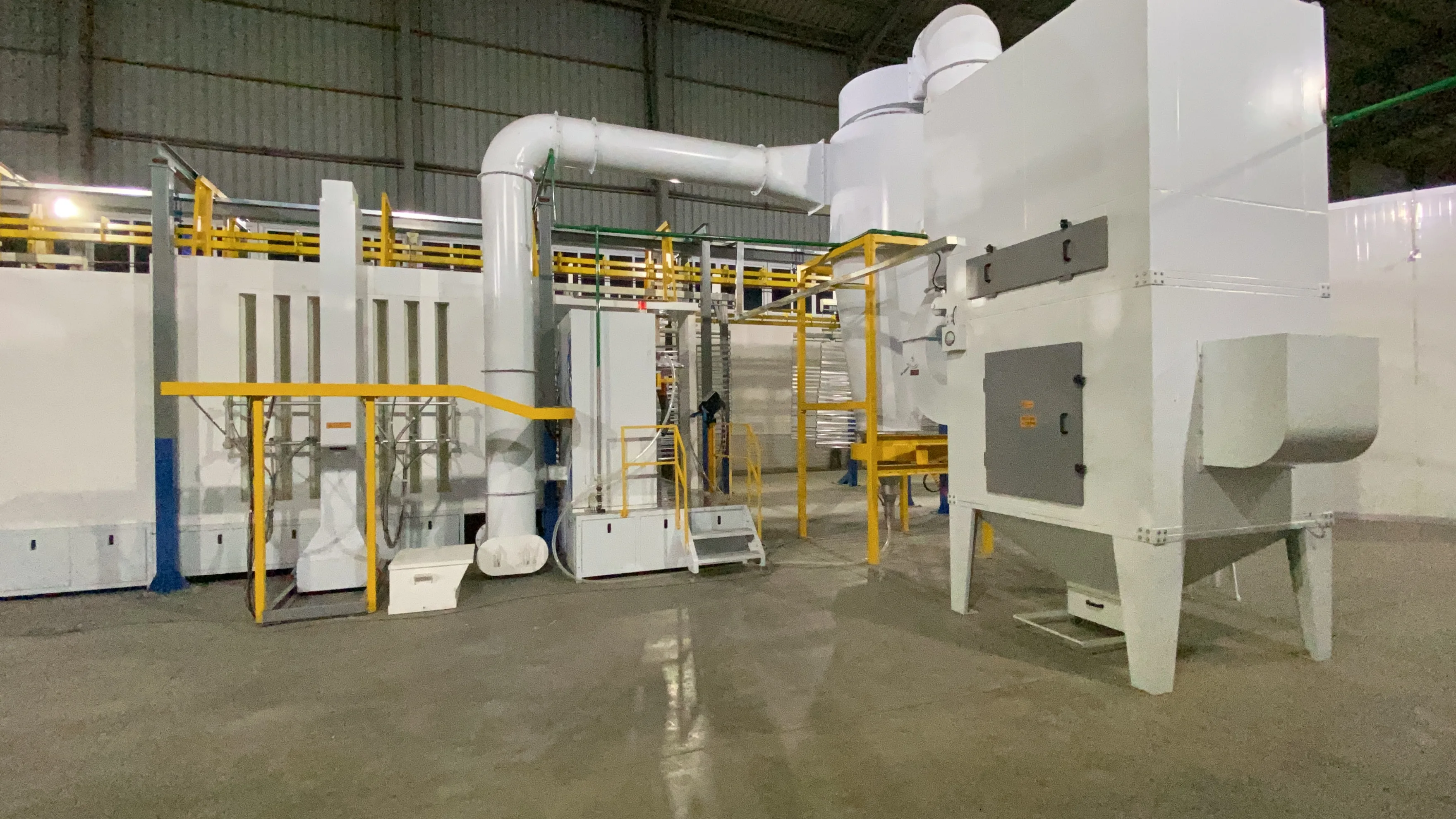 China Automatic High Capacity Powder Coating System Manufacturers and ...