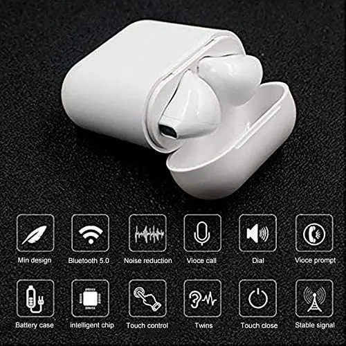European Company Stock - New Model Wireless Earphones With Case - Hands ...
