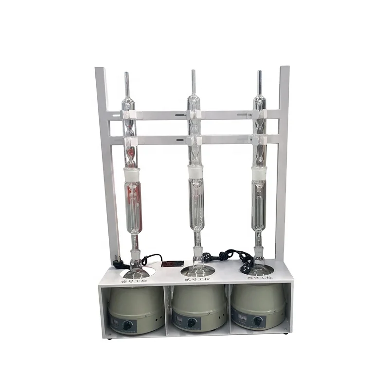Triplet Soxhlet Extractor Solid-liquid Extractor| Alibaba.com