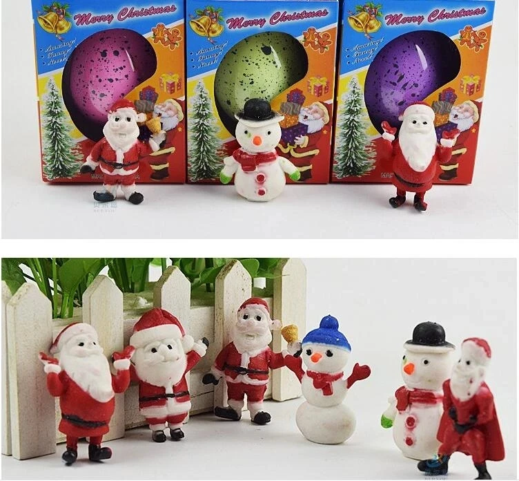 Magic Hatching Growing Dinosaur Eggs Christmas Series Add Water Growing ...