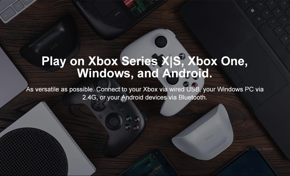 8BitDo Ultimate 2C Wireless Gamepad with 2.4G Connection for Xbox 3 ...