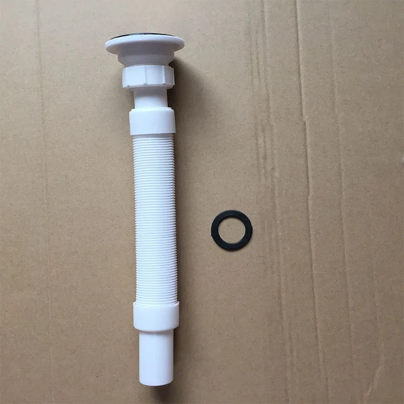 Durable PP Plastic Flex Waste Pipe 1-1/4 1-1/2 for Various Drainage ...