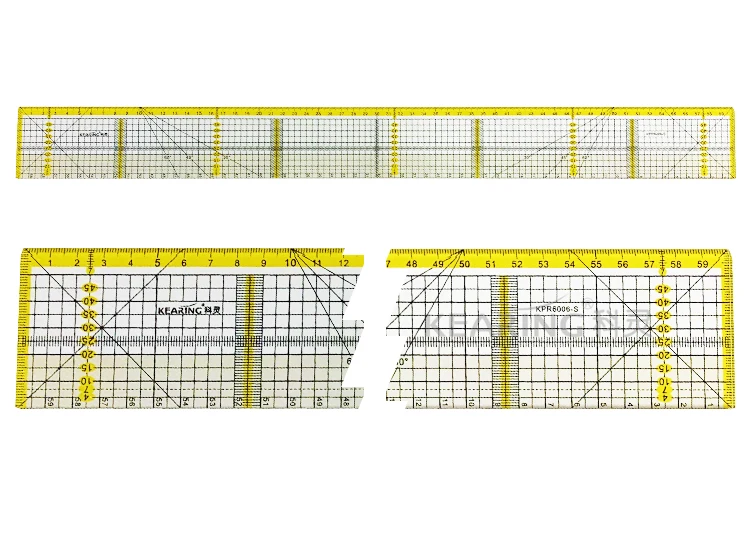 Kearing New 60*6cm Metal Edge Thick Acrylic Non Moving Patchwork ...