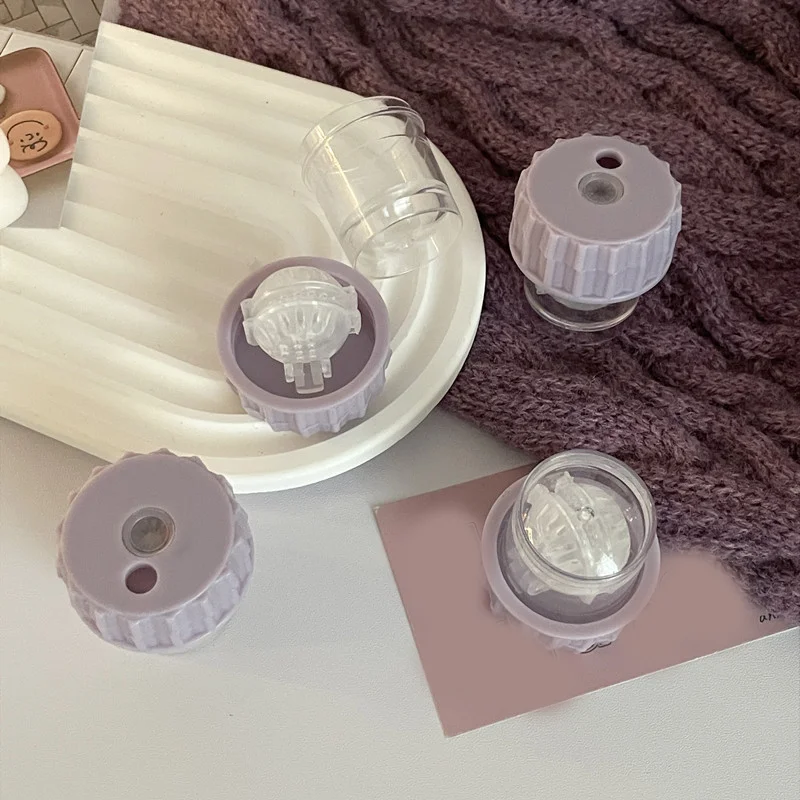 Mu Manual Rotating Contact Lens Cleaner Beauty Pupil Cleaner Contact ...