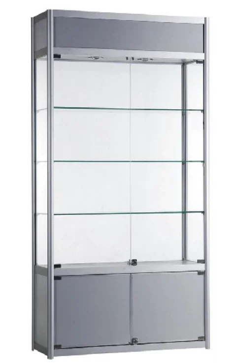 Glass Cabinet Sliding Door Glass Showcase - Buy Display Cabinet ...