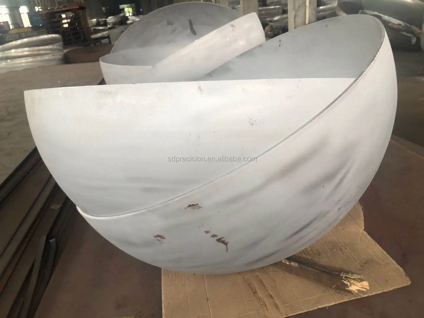 1000mm Large Steel Sphere Steel End Hemispherical Tank Steel Sphere ...