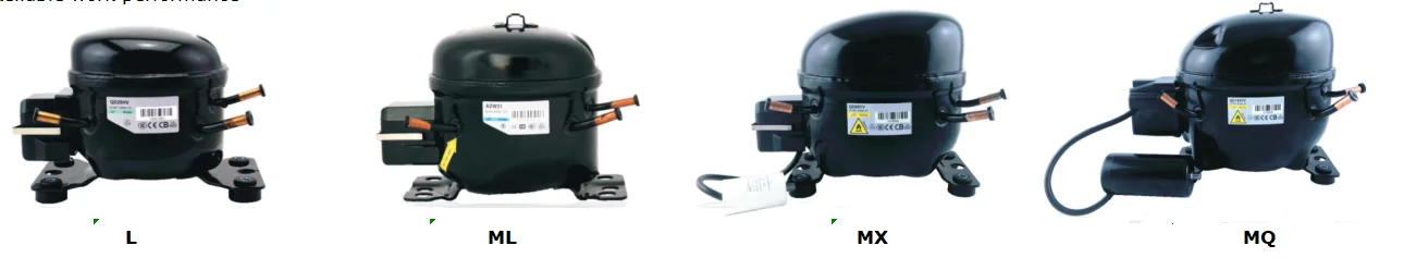 220V/1PH/60HZ R134arefrigeration Fridge Compressors - Copper Winding