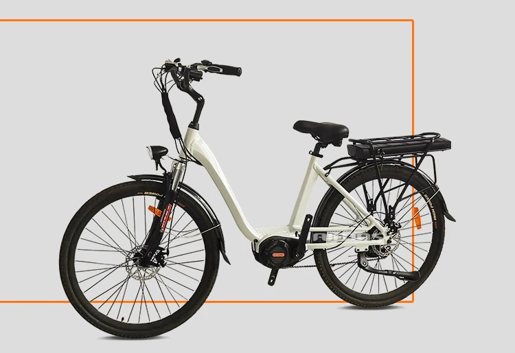 48v 500w Dapu Mid Drive Electric Bicycle With Lcd Display For Stable ...