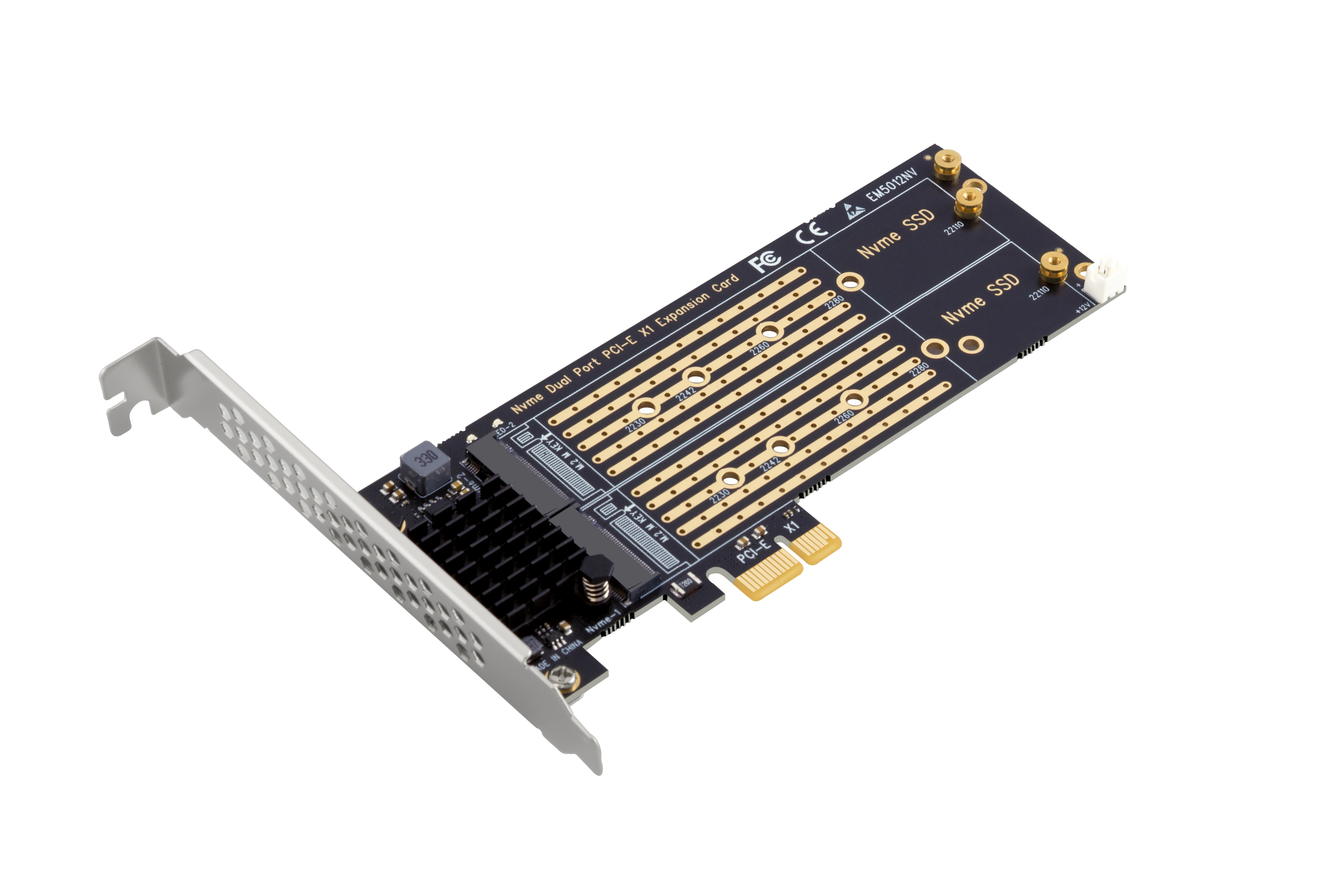 Pcie to M2 NVME Adapter Card - Dual Disk Performance