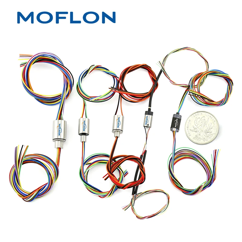 Moflon Capsule Mini Slip Ring - Miniature Electrical Solutions