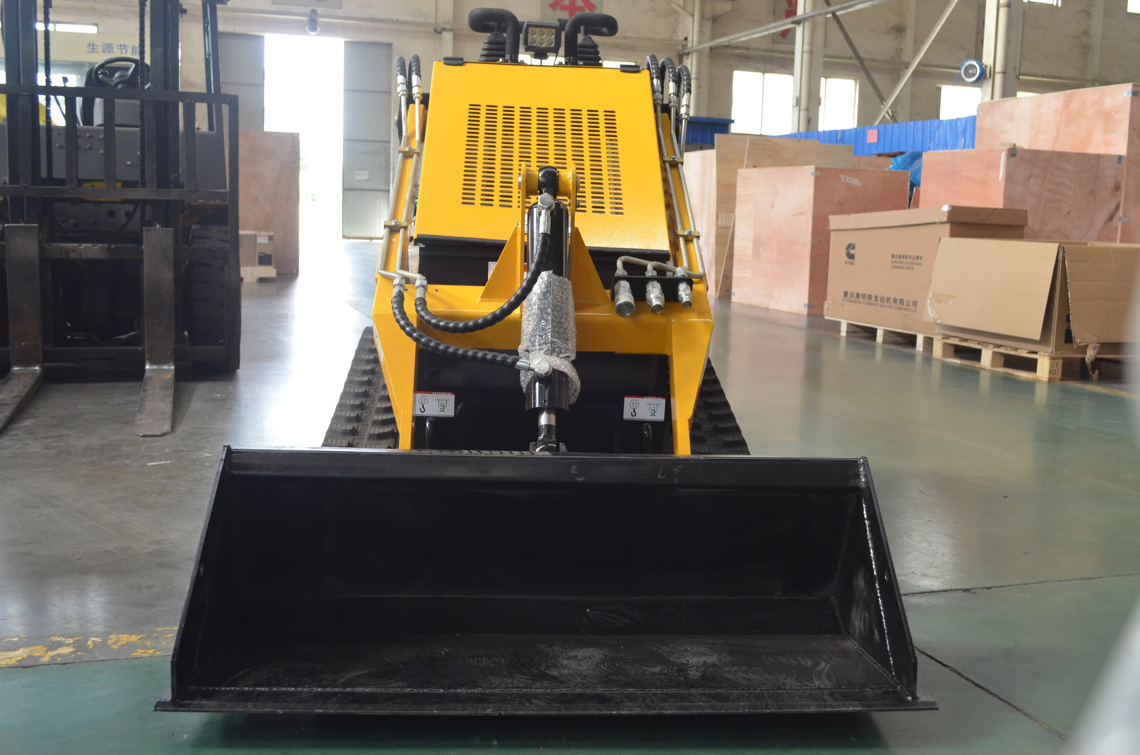 360 Model Mini Skid Steer Loader Small Crawler Loader Factory Direct ...
