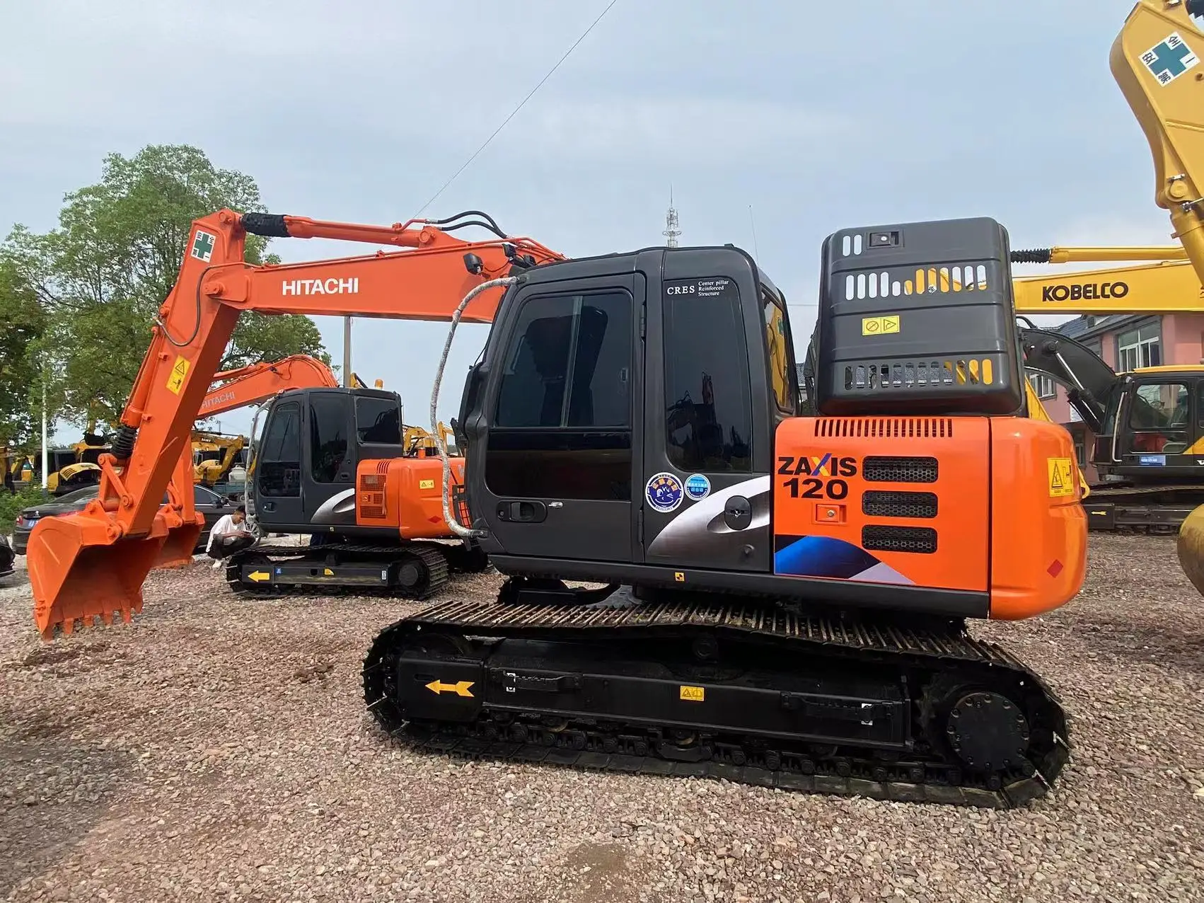 Japanese Used Construction Engineering Hydraulic 12ton Digger Excavator ...