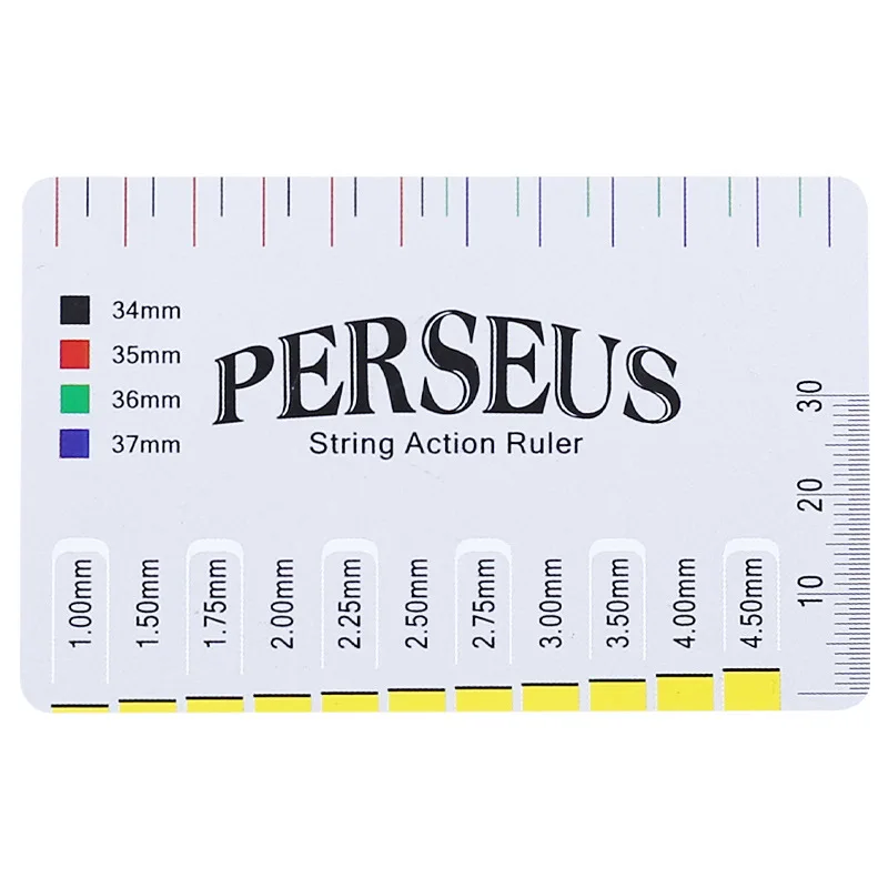 Folk Guitar String Distance Measuring Ruler - High Caliper
