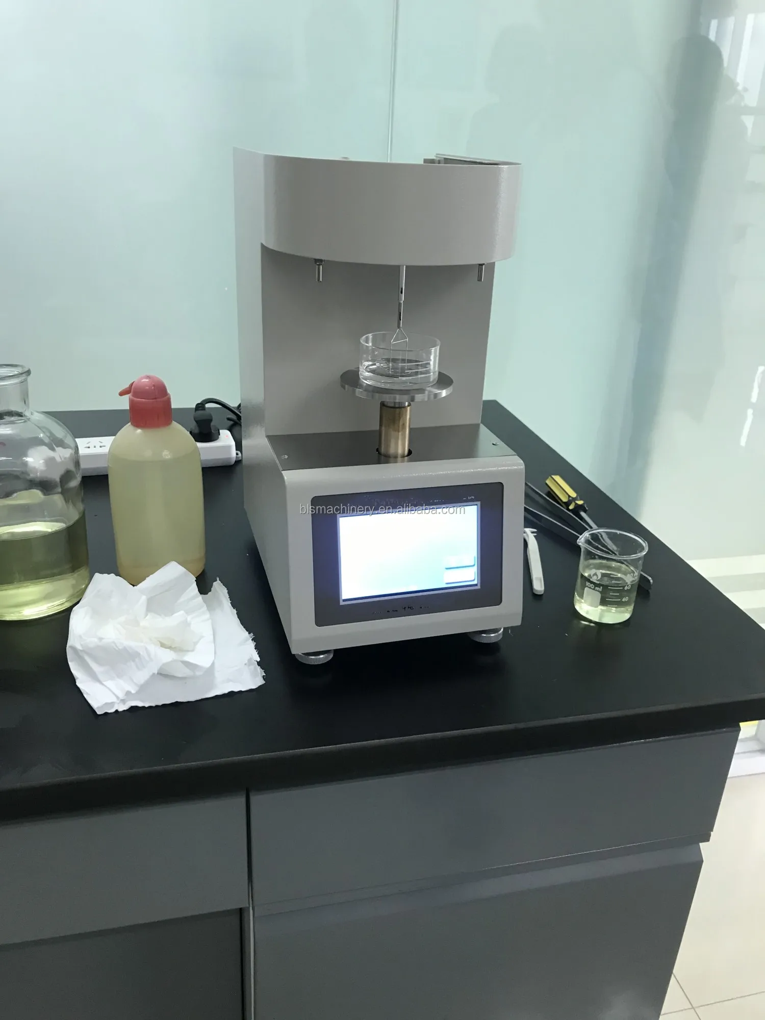 Astm D971 Mineral Oil Interfacial Tension Meter Du Nouy Ring Surface ...