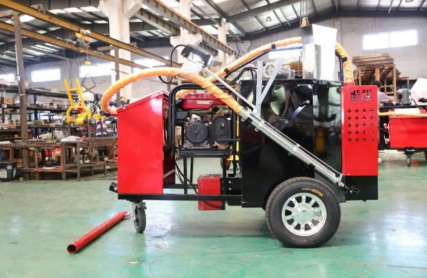 Repairing Pavement Trailer Concrete Asphalt Crack Filler Joint Crack ...