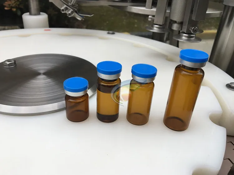 2ml-100ml Pharmaceutical Vial Injection Bottle Filling Capping Labeling ...