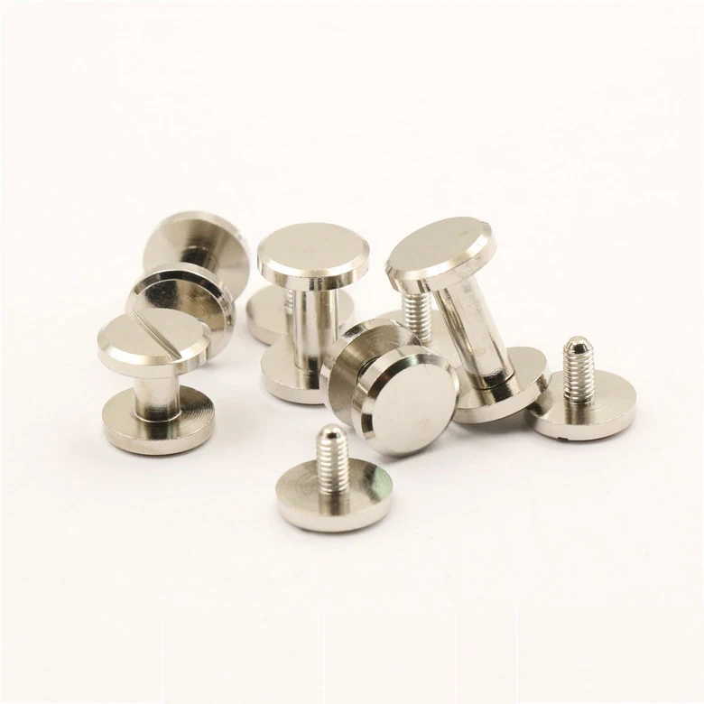 Custom Stainless Steel Book Binding Chicago Screws - Buy Slotted Brass ...