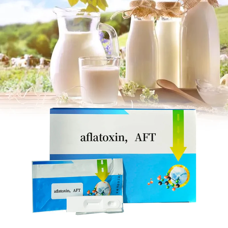 Aflatoxin M1 Test Kit Food Safety Test For Milk Aflatoxin M1 Testing ...