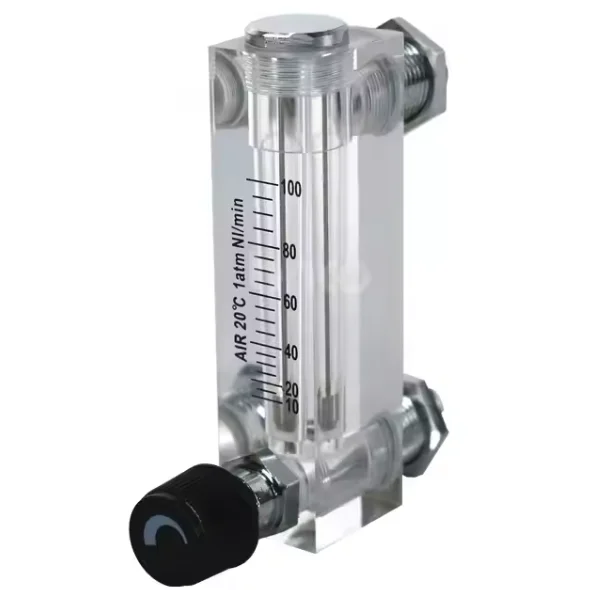 Tube Type Acrylic Panel Mounted Flowmeters Acrylic LZM-6T Flow Meter ...