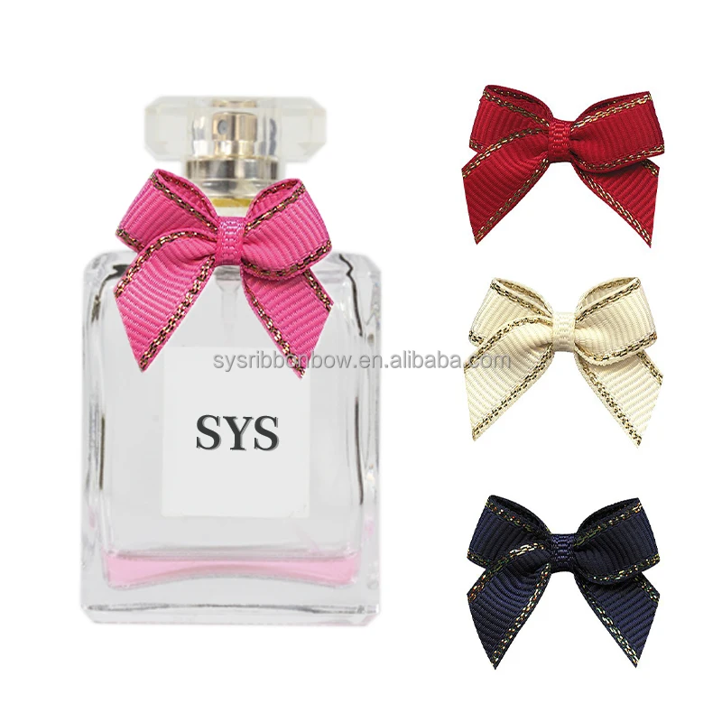 Perfume Bottle Neck Decoration Bow Satin Ribbon Package Bow Ribbon Bow ...
