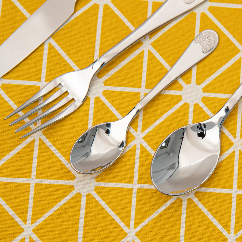 Custom Gift Cartoon Box - Reusable Stainless Steel Flatware